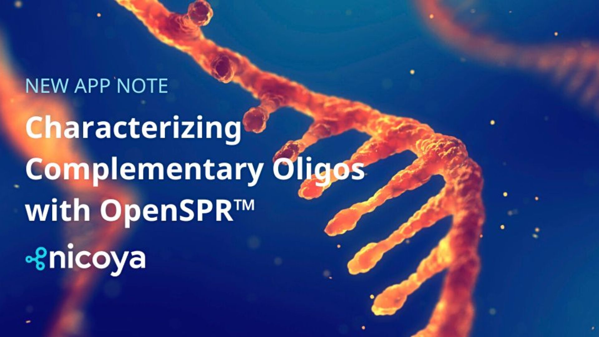 Characterizing Complementary Oligos With OpenSPR™ - Lab Solutions by DKSH